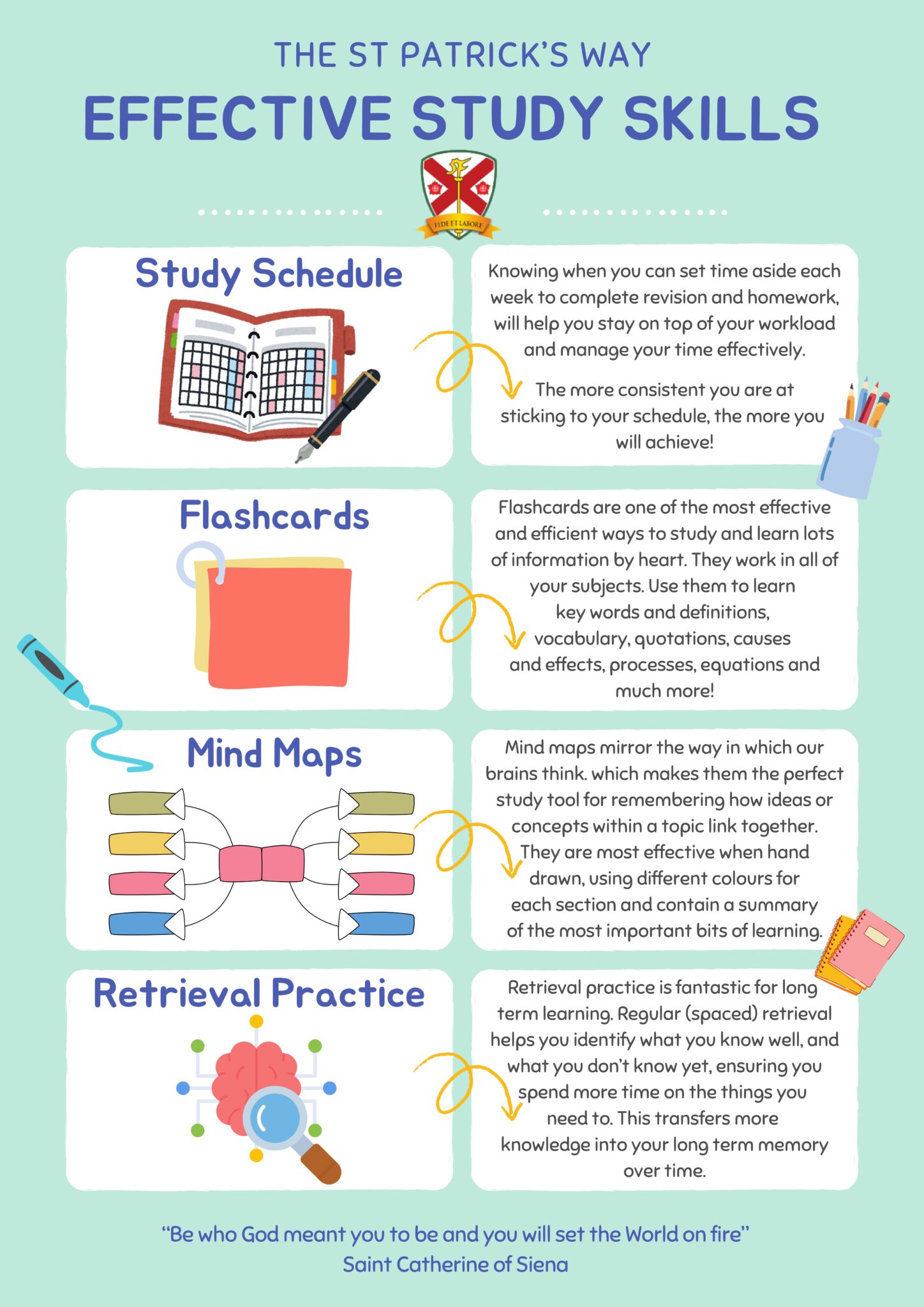 Study Skills & Revision - St Patrick's RC High School